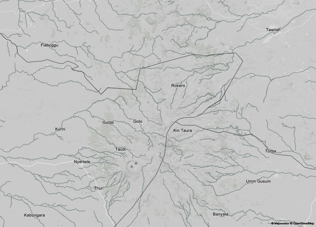 The landslide in Tarsin, Darfur – Ayin network – شبكة عاين